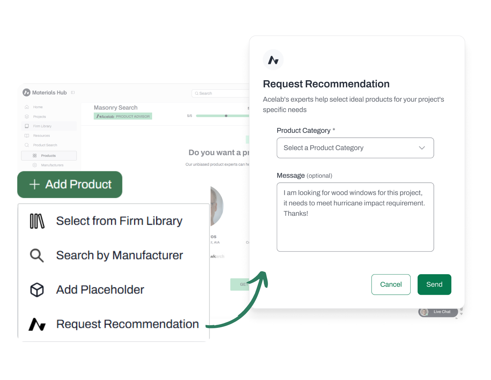 Materials Hub | All-in-one platform for product search & selection